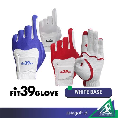 Jual Glove Fit39 White Base | Golf | Sarung Tangan Golf Pria - Blue/White, S - Jakarta Pusat ...