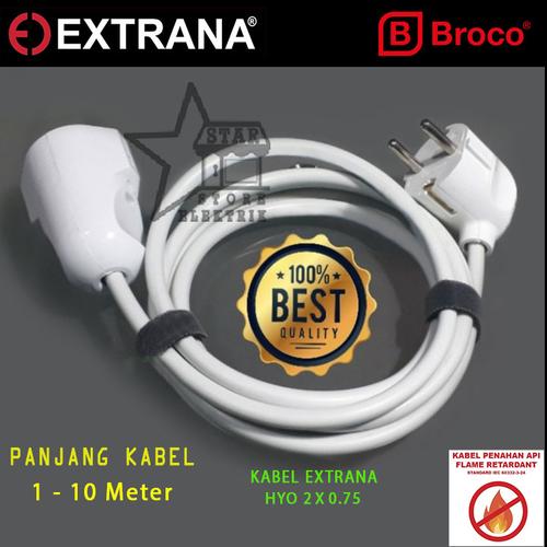 Jual Kabel Extension Listrik Broco SNI Stop Kontak Kontra Arde Colokan ...