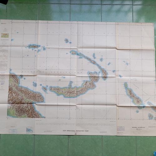 Jual peta USAF OPERATIONAL NAVIGATION CHART - BISMARCK ARCHIPELAGO (ONC ...