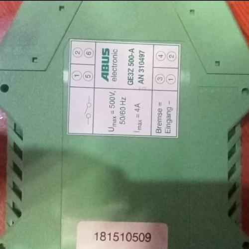 Jual Rectifier Hoist Crane ABUS Tipe GE3Z-500A - Original - Jakarta ...