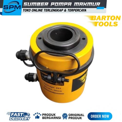 Jual Double 60T 50mm Hollow Plunger Stroke Hydraulic Cylinder BARTON Original - Jakarta Barat ...