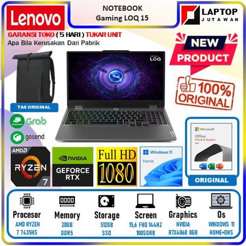 Jual BIG DEALS PROMO LAPTOP Lenovo Ideapad Gaming 3 2022 AMD RAM16GB ...