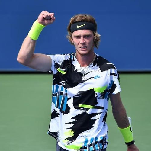 Jual Kaos Tenis andrey rublev US Open 2020 Training Jersey Custom ...