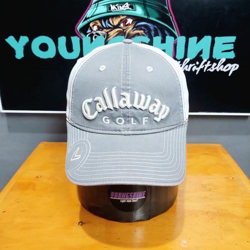Promo Topi New Era x Callaway grey logo original - Kota Bogor ...