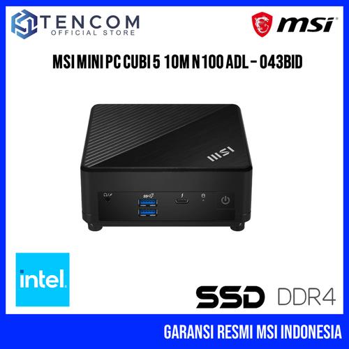 Promo MINI PC MSI CUBI N ADL INTEL N100 FULL SET / RAM / SSD / WIN 11 ...