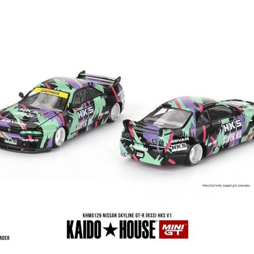 Jual Mini GT KAIDO HOUSE Nissan Skyline GT-R (R33) HKS V1 KHMG129 ...