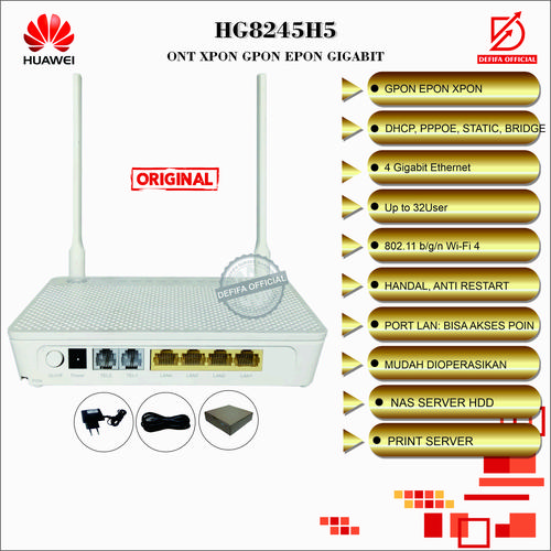 Jual Modem Wifi Router Huawei HG8245H5 ONT EPON OLT Recehan - Unit GPON ...