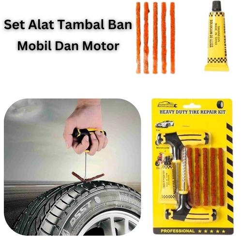 Jual Alat Tambal Ban Tubeless Set Tubless Tambal Ban Mobil Ban Motor ...