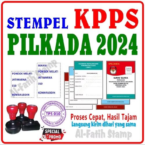 Jual Stempel Pilkada 2024/ Stempel KPPS/ Stempel TPS Otomatis - Stempel TPS, Ungu - Kota Bekasi ...