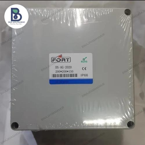 Jual Junction Box PVC 200x200x130 ABS IP 66 / Box Panel Plastik ...