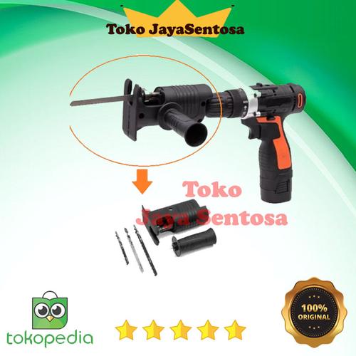 Jual Adapter reciprocating jigsaw adapter bor ke gergaji tambahan jig ...
