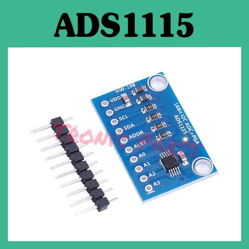 Jual ADS1115 16 Bit 12C ADC 4 Channel with Pro Gain Amplifier Module ...