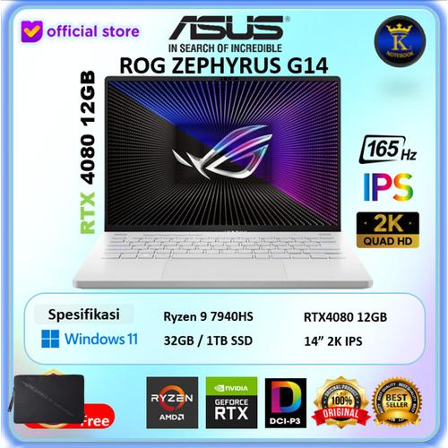 Promo ASUS ROG ZEPHYRUS G14 GA402XZ ANIMATRIX RTX4080 RYZEN 9 7940HS ...