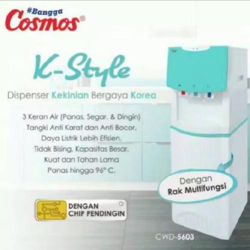 Jual dispenser tinggi cosmos panas dingin normal cwd 5603 - Kota ...