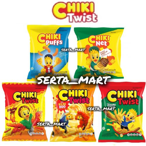 Jual Chiki Twist Roasted Corn / Grilled Chicken / Chiki Putfs / Chiki ...