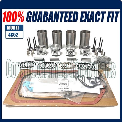 Jual Brand New For 4G52 Engine Rebuild kit with Liner Kit Mian Con Rod ...