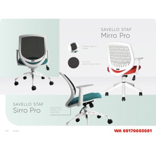 Jual Kursi Kantor Savello Staf Sirro Pro GT1A GT1 G VT1A & Mirro Pro ...