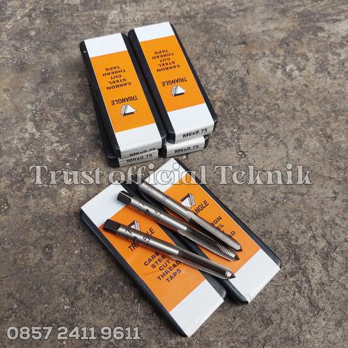 Jual Hand Tap M6 x 0.75 TRIANGLE Mata Hand Taps Carbon Steel Cut Thread ...