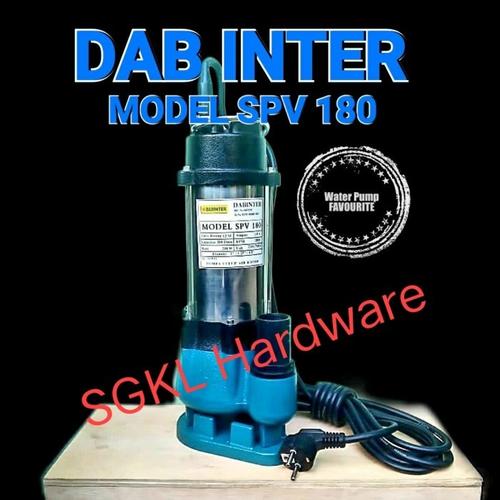 Jual POMPA AIR / POMPA CELUP DAB INTER MODEL SPV 180. POMPA BANJIR ...