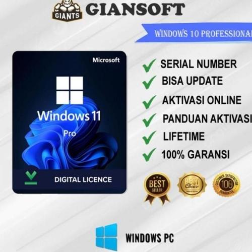 Jual Windows 11 Pro License Key Original Lifetime - Kota Bekasi - sany ...