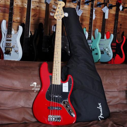 Jual FENDER JAPAN HYBRID II JAZZ BASS V GUITAR, MAPLE FB, MODENA RED ...