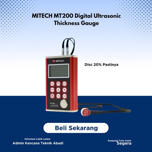 Jual MITECH MT200 Digital Ultrasonic Thickness Gauge - Jakarta Barat - Kencana Teknik abadi ...