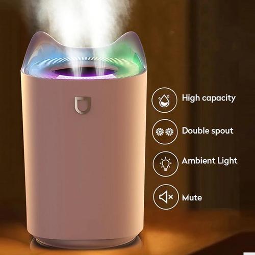 Jual Alat pewangi ruangan Humidifier Aromatherapy Oil Diffuser Double ...