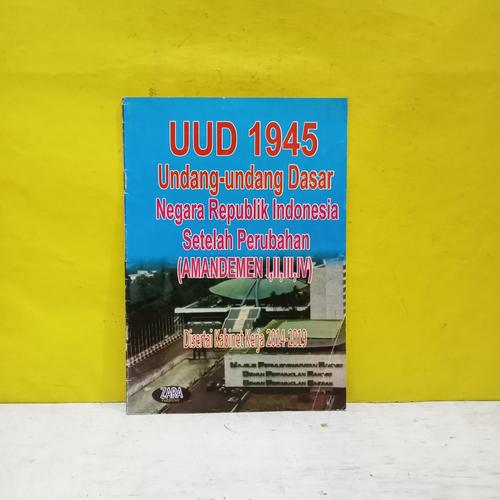 Jual Buku UUD 1945 undang-undang dasar negara Republik Indonesia ...