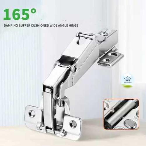 Jual Engsel Pintu Kabinet Sudut Bukaan Hingga 165 Derajat Half Overlay Hydraulic Hinge Door ...