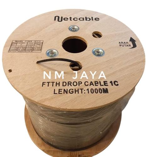 Jual Kabel FO Fiber Optik 1 Core 3 Seling 1000Meter 1KM Netcable ...