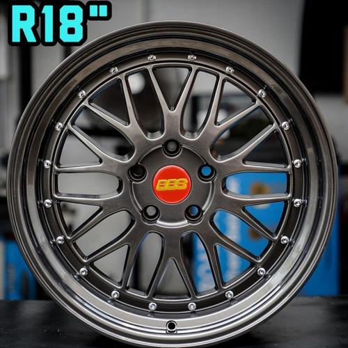 Jual velg racing ring 18 BBS LM lebar 8,5 et 22 velg R18 mobil innova ...