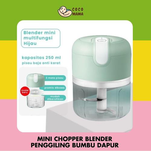 Promo COCOMAMA Mini Chopper Blender Penggiling Bumbu Dapur Portable ...