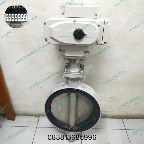 Jual motorized electric actuator butterfly Valve kitz 12 inch - Jakarta ...