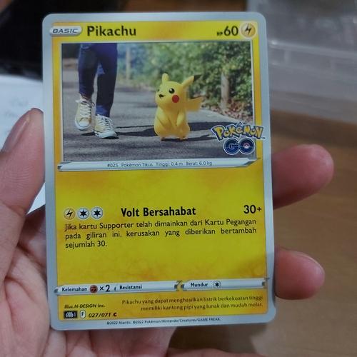 Jual Pikachu pokemon go kartu card - Kota Surabaya - Banzai Toys & Card ...