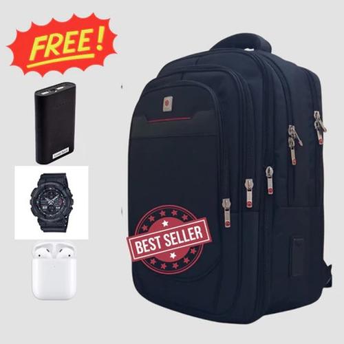 Promo PROMO TAS Ransel Jumbo Polo Classic 20 Inch - Backpack Kerja Pria Casual Original - Tas ...