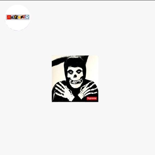 Jual sticker band misfits x Supreme fiend skull logo stiker streetwear ...
