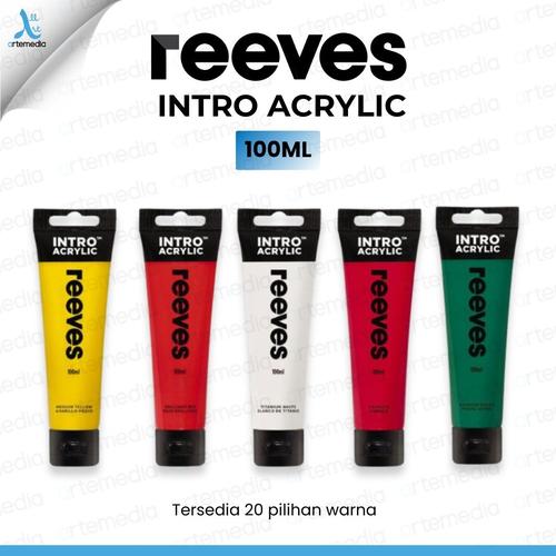 Jual Cat Akrilik Reeves Intro Acrylic Paint Color 100ml - ORANGE ...