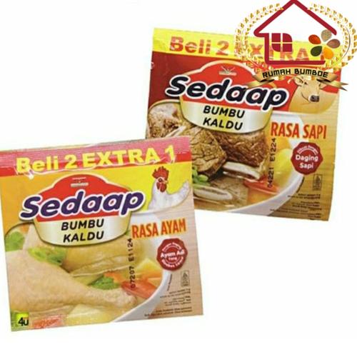 Promo (12 sachet x 9 gr) SEDAAP BUMBU KALDU 1 Renteng Sedap Rasa Ayam ...