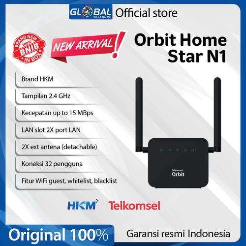 Jual Telkomsel Orbit Star N1 H2 G1 Modem Wifi 4G High Speed - Orbit ...