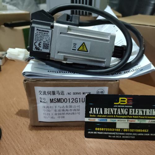 Jual MSMD012G1U AC SERVO MOTOR PANASONIC ORIGINAL - Kota Bandung - JAYA ...