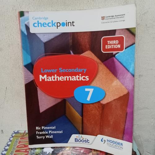 Jual CAMBRIDGE CHECKPOINT LOWER SECONDARY MATHEMATICS 7 THIRD EDITION ...