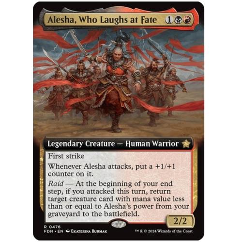Jual MTG Foundations / Alesha, Who Laughs at Fate (Extended Art) - Kota ...