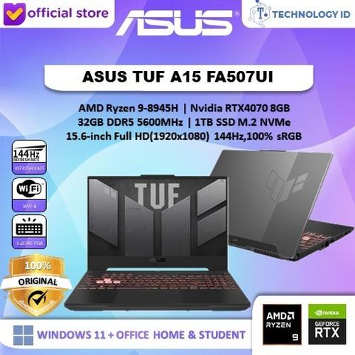 Promo Asus TUF A15 FA507UI Ryzen 9-8945H 32GB 1TB SSD RTX4070 8GB 15.6 ...