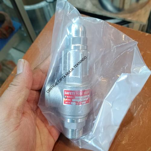 Jual Safety Valve Stainless 1" inch 10kg/Cm - Jakarta Barat - Central ...