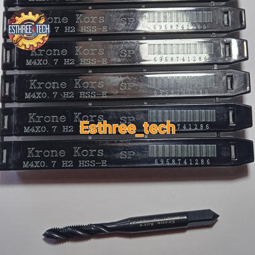 Jual Tap M4x0.7 Spiral HSS | TAP HSS m4x0.7 SP | tap m4 x 0.7 - Kota Bekasi - Esthree_tech ...