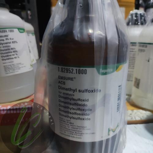 Jual DIMETHYL SULFOXIDE FOR ANALYSIS (DMSO), 1 LT, MERCK, 102952 - Kab ...
