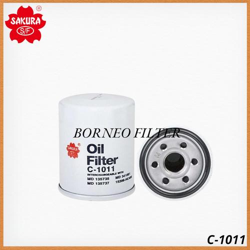 Jual C-1011 Sakura Oil Filter P502007 C1011 LF3537 B1402 SFO4302 ...