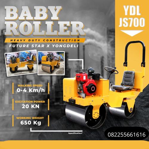 Jual HK Tandem Roller/Baby Roller/Pemadat/Perata Aspal Double Drum YDL ...
