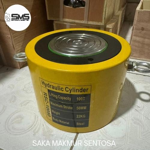 Jual 100 Ton 50mm Single Hydraulic Cylinder Silinder Hidrolik BARTON ...