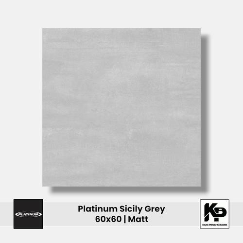 Jual Keramik PLATINUM CERAMICS Sicily Grey 60x60 Cm - Jakarta Pusat ...